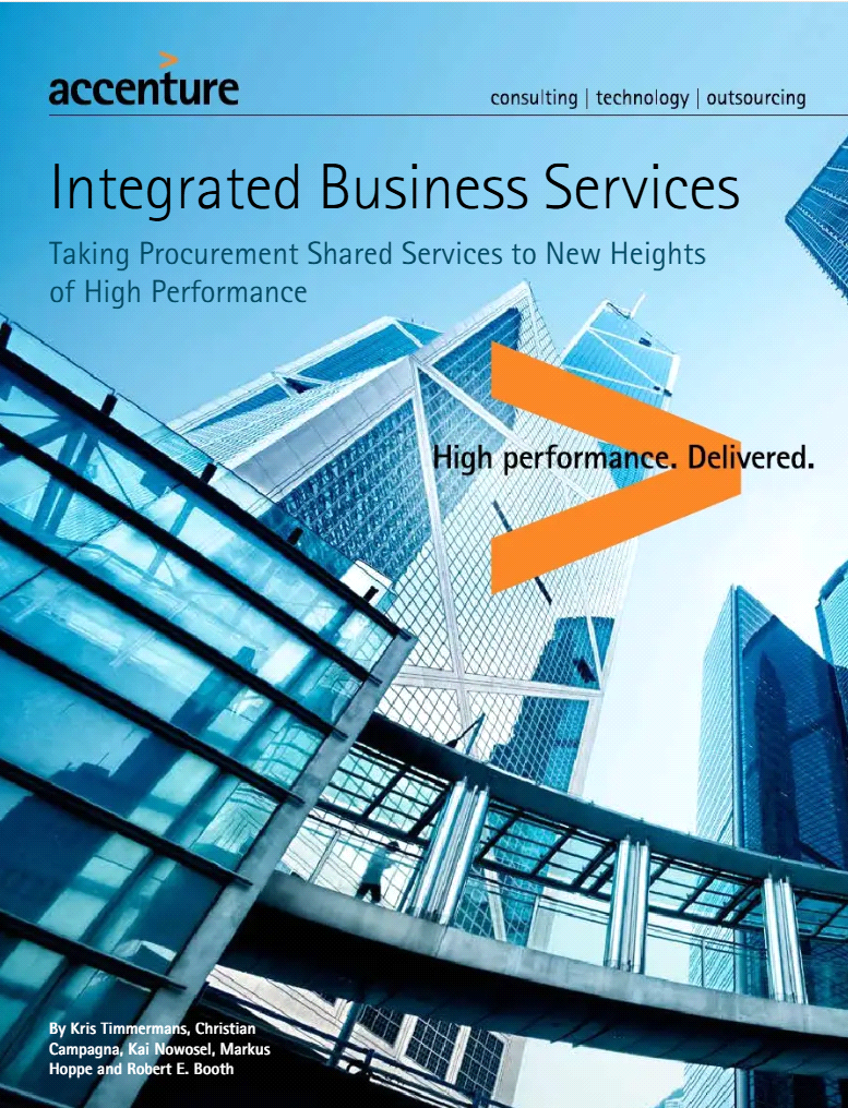 Integrated Business Services: New Heights for Procurement Shared ...